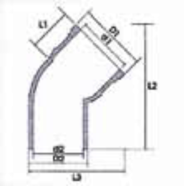 UPVC Elbow 45° - Juma Plastic Pipes and Fittings